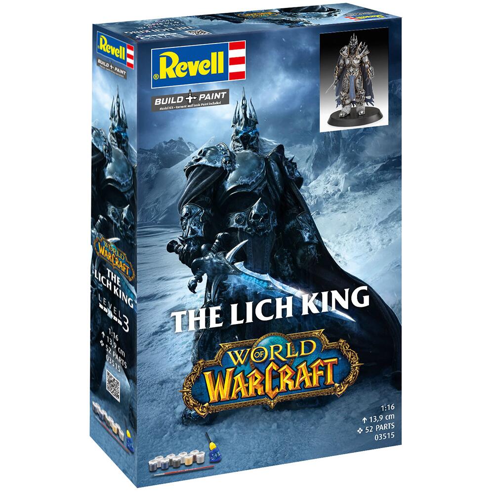 Revell World of Warcraft The Lich King Figure Model Kit Scale 1:16