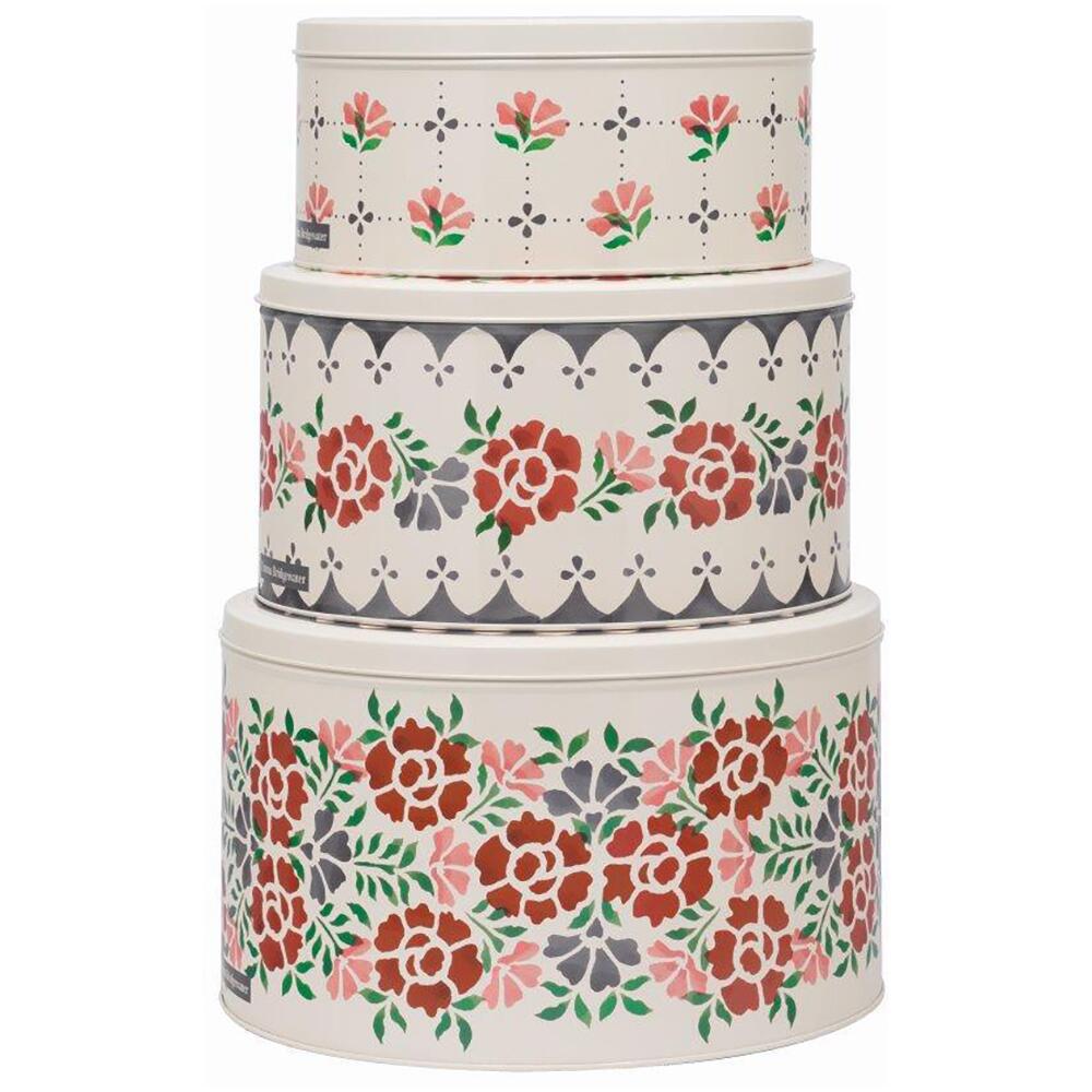 Emma Bridgewater Antique Roses Set of 3 Nesting Cake Tins