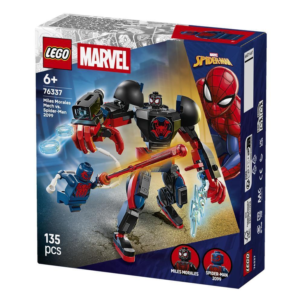 LEGO Marvel Miles Morales Mech vs. Spider-Man 2099 Set 76337