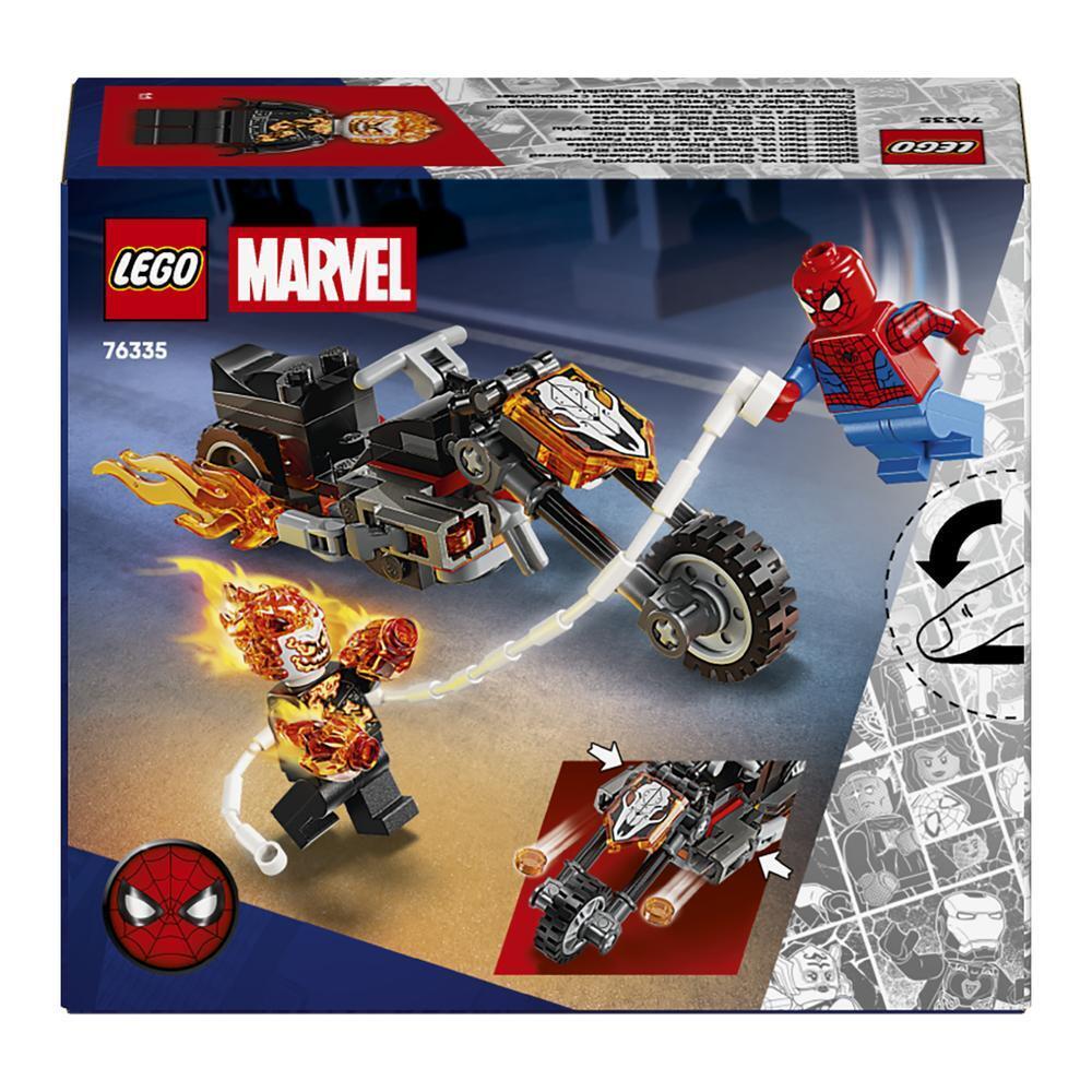 LEGO Marvel Spider-Man vs. Ghost Rider Motorcycle Set 76335