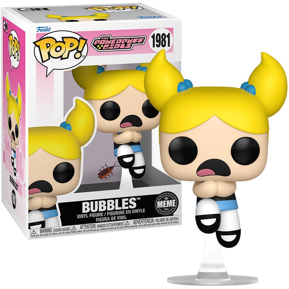 Funko POP! Memes Powerpuff Girls Bubbles Bug Meme Vinyl Figure 1981