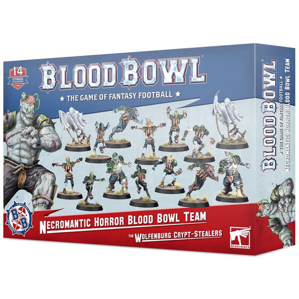 Warhammer Blood Bowl Necromantic Horror Team The Wolfenburg Crypt-stealers