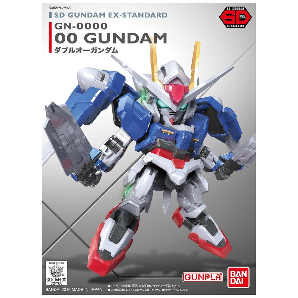 Bandai Hobby Gundam 00 GN-0000 Ex-Standard Super Deformed Model Kit
