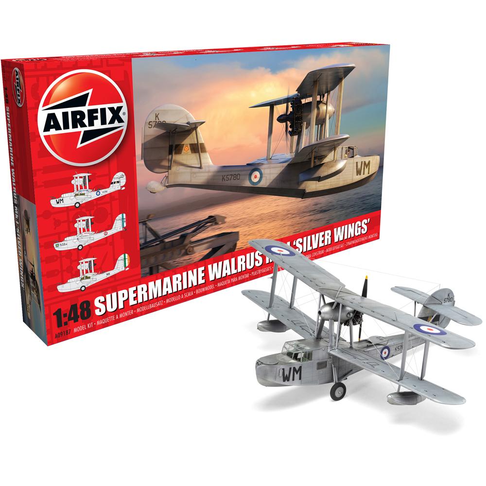 Airfix Supermarine Walrus MkI Silver Wings Scale 148