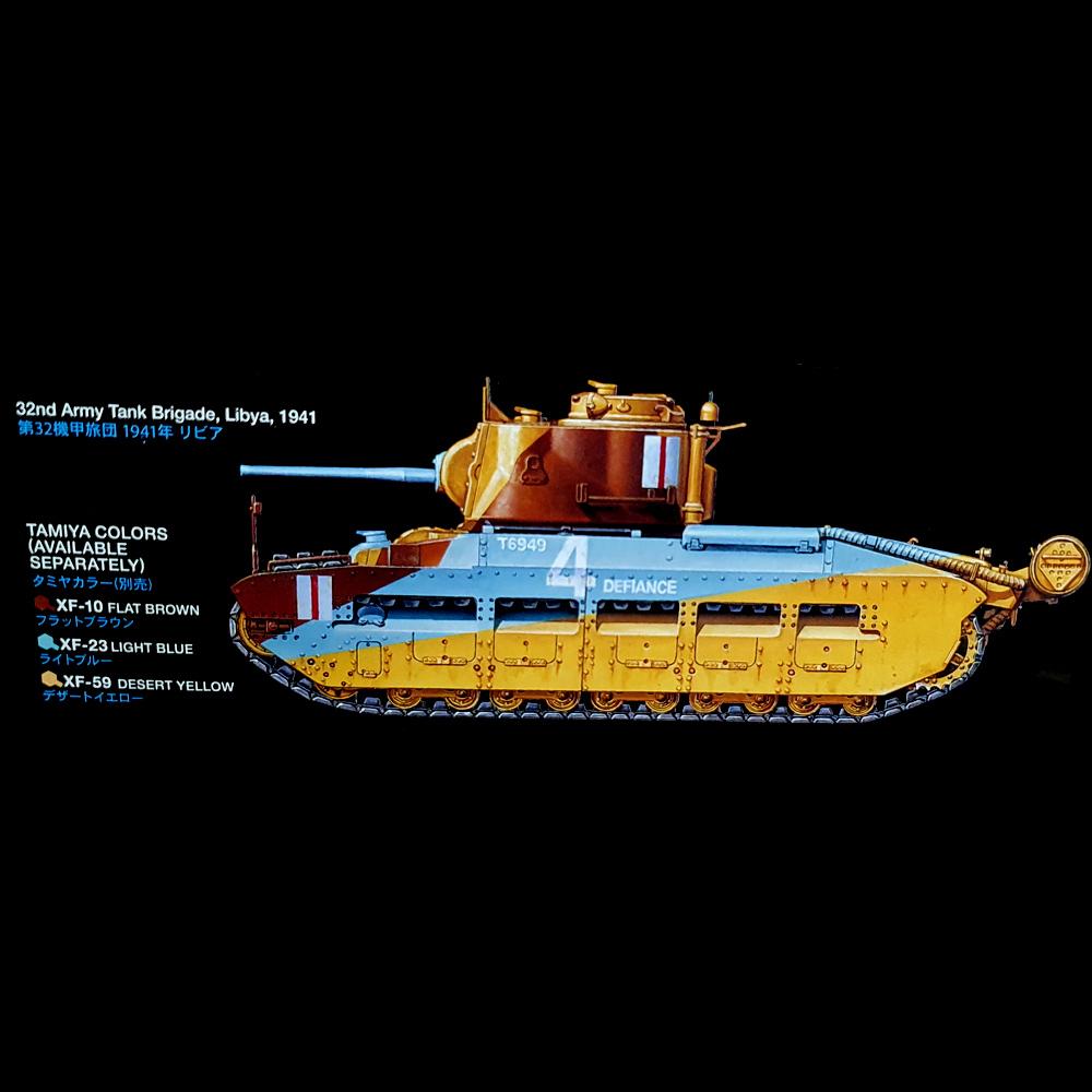 Tamiya Matilda MkIII/IV British Infantry Tank Model Kit Scale 148