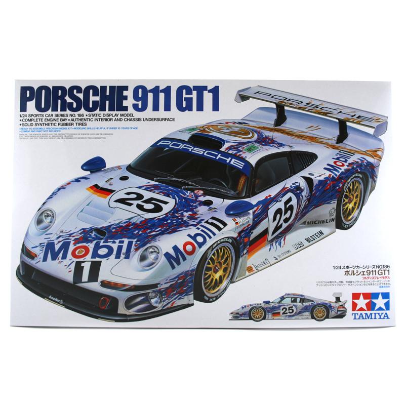 Tamiya Porsche 911 GT1 Model Set Scale 124