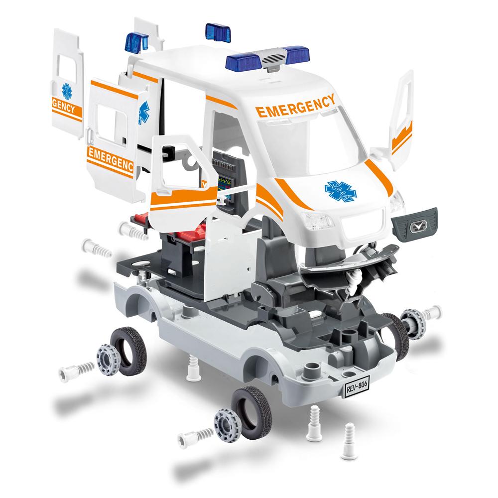 Revell Junior Kit Ambulance Level 1 Scale 120