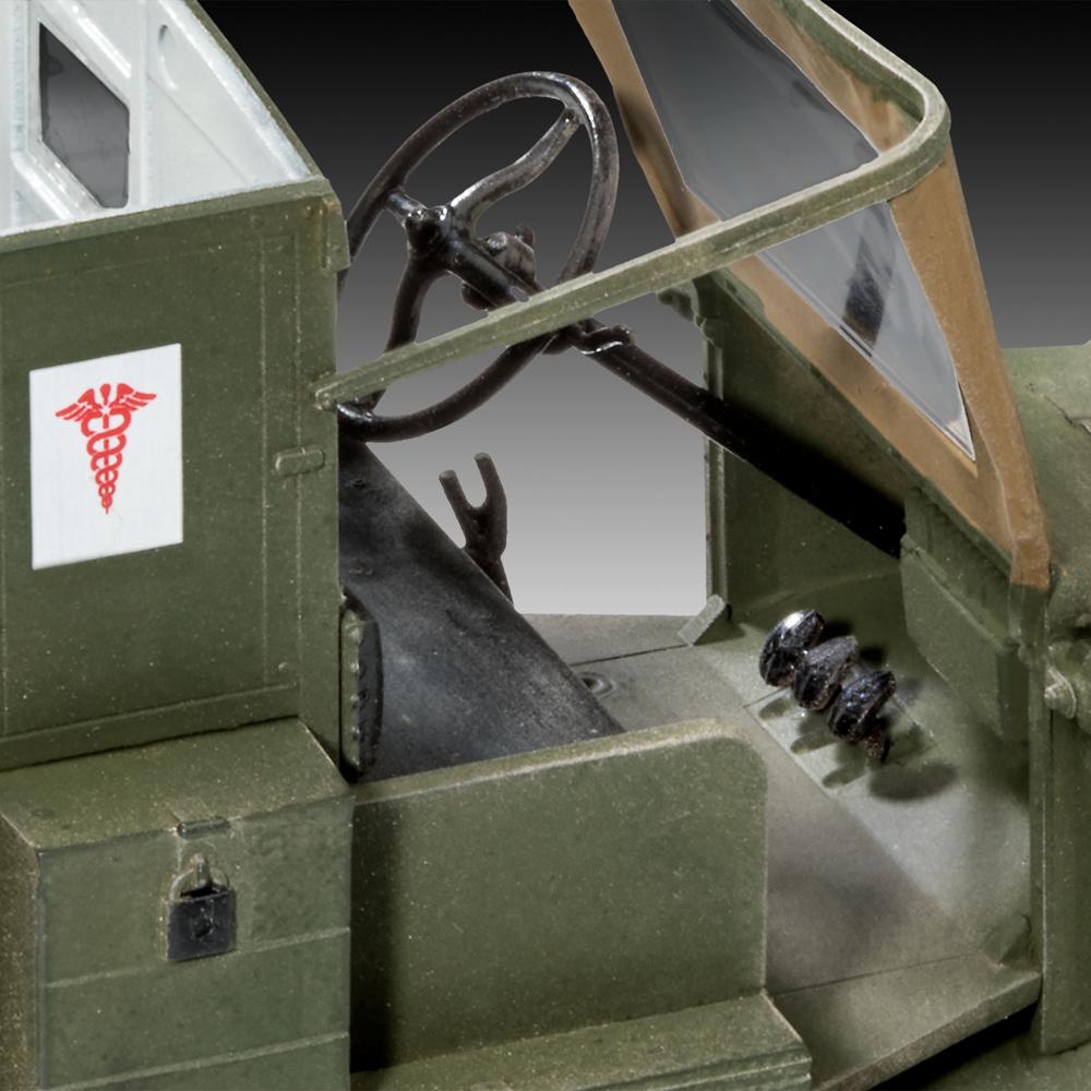 Revell Model T 1917 Ambulance Model Kit (Scale 1:35)