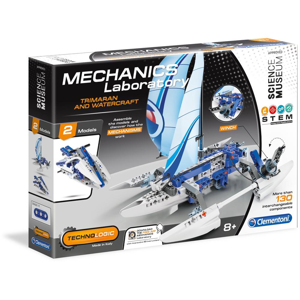 Clementoni STEM Mechanics Laboratory - Trimaran & Watercraft Science Kit