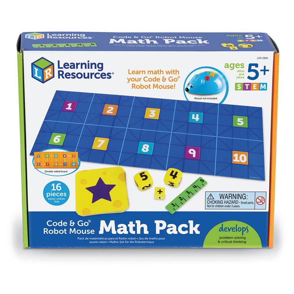 Learning Resources STEM Code & Go MATH PACK ONLY