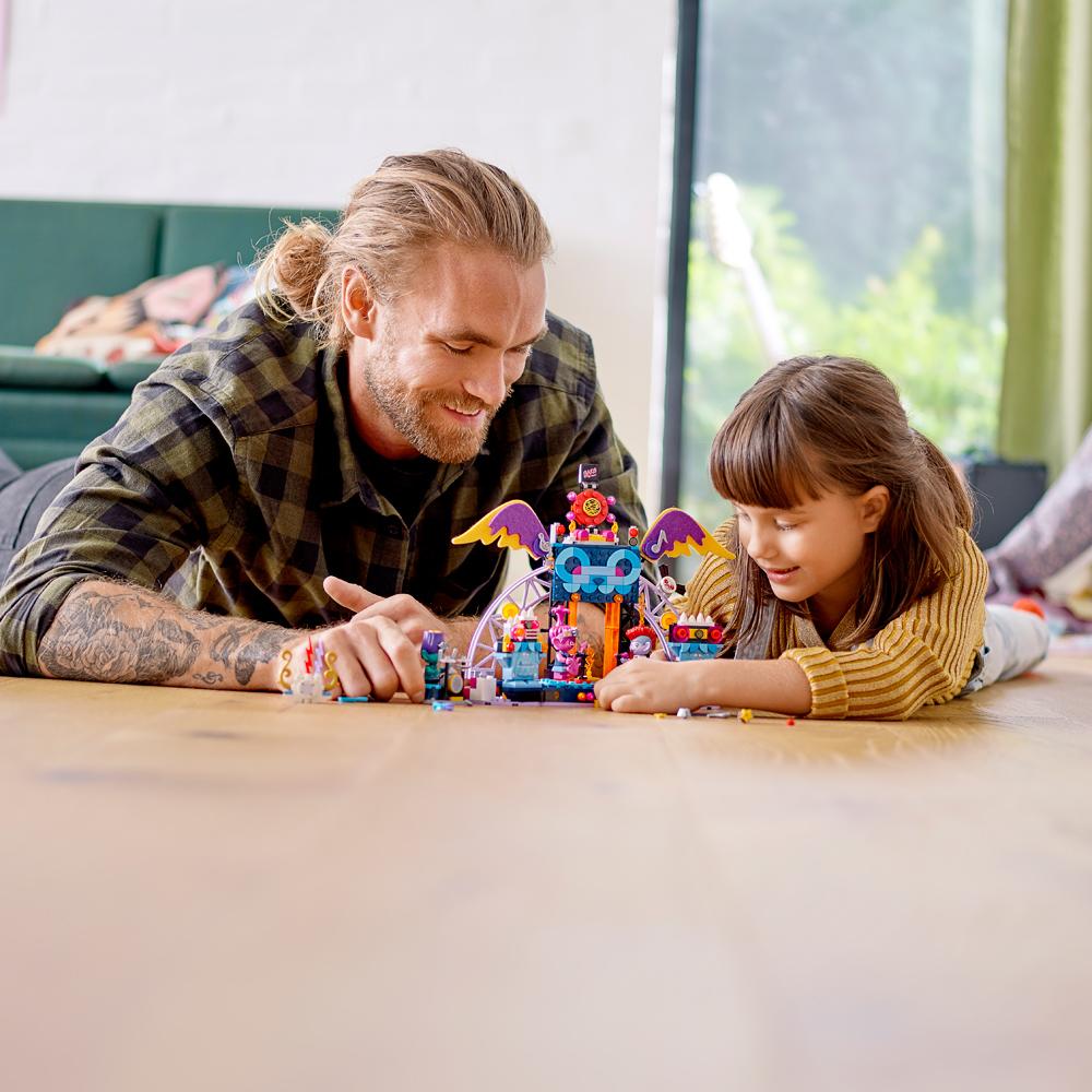 LEGO Dreamworks Trolls World Tour Volcano Rock City Concert Building Set