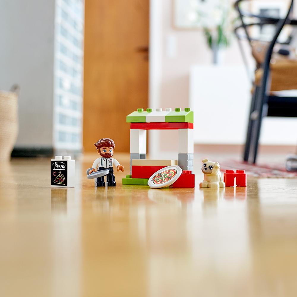 LEGO Duplo Pizza Stand Building Set