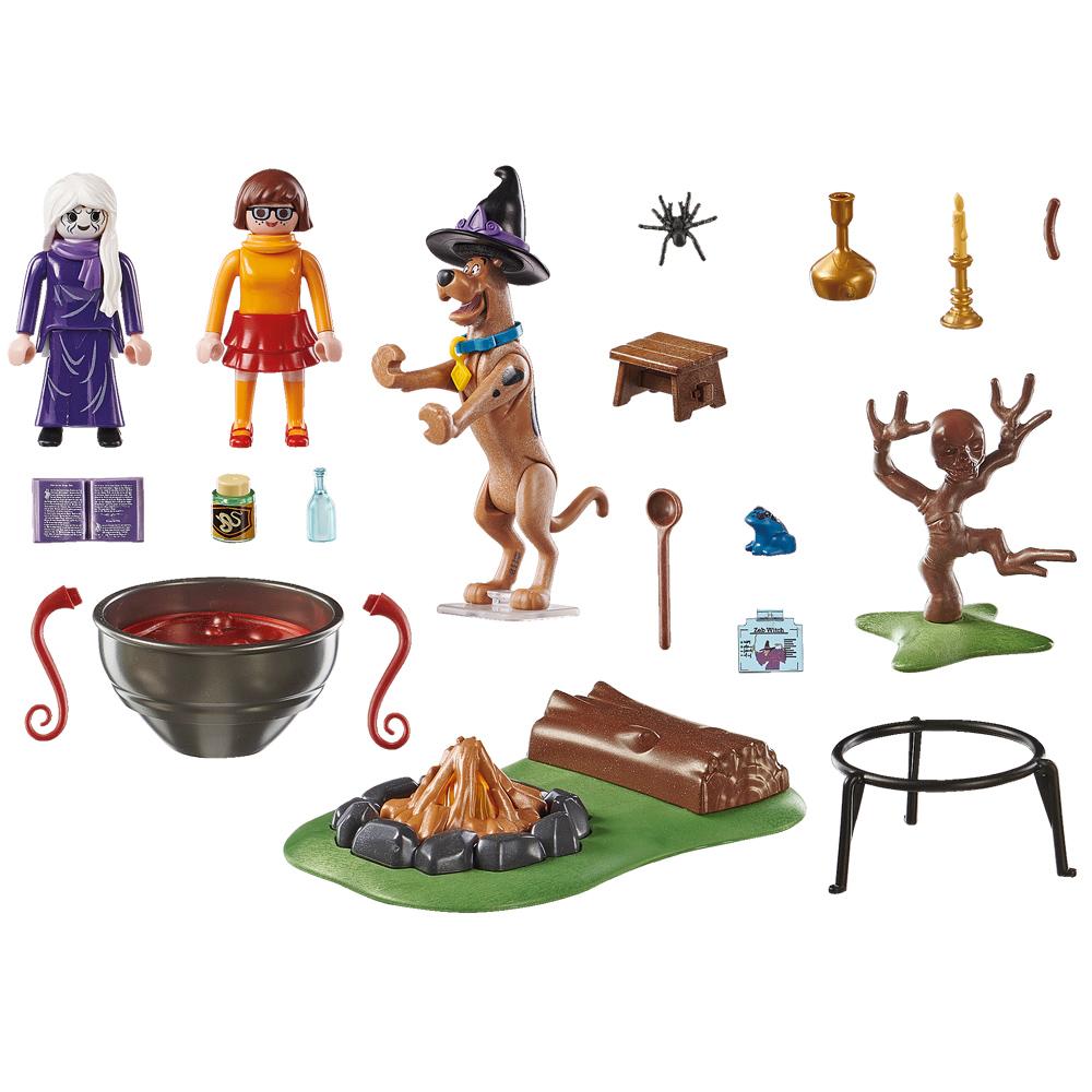 Playmobil Scooby Doo! Adventure in the Witch's Cauldron Playset