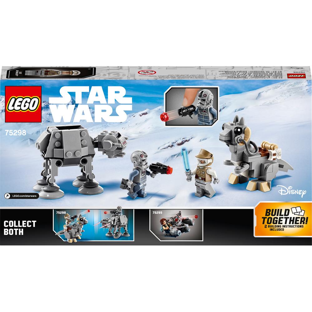 LEGO Star Wars Microfighters AT-AT vs. Tauntaun Building Set