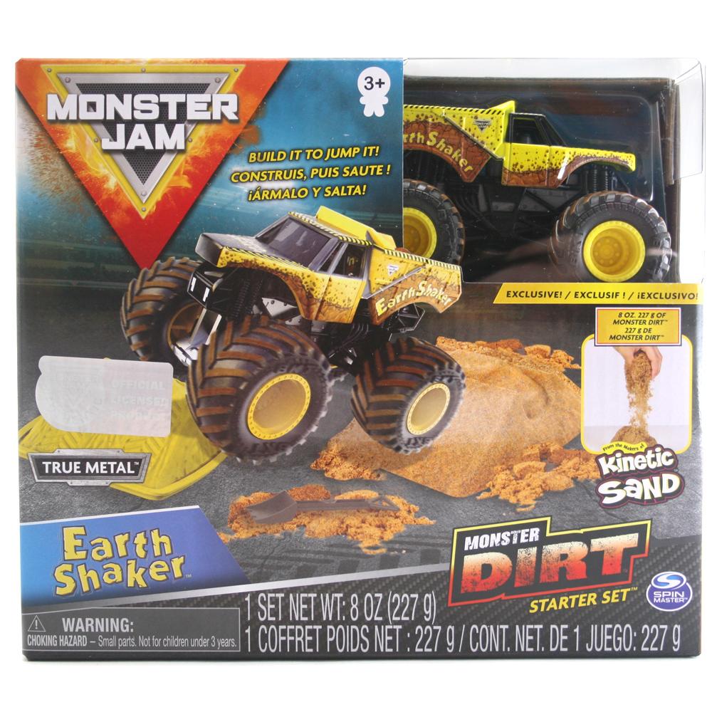 Monster Jam Monster Dirt Starter Set Earthshaker