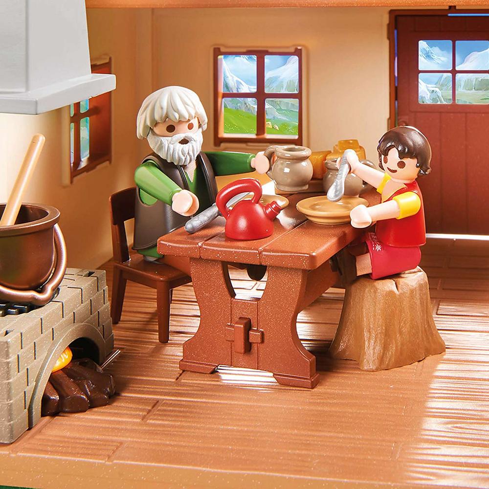 Playmobil Heidi At The Alpine Hut Playset 107 Piece Ages 4+