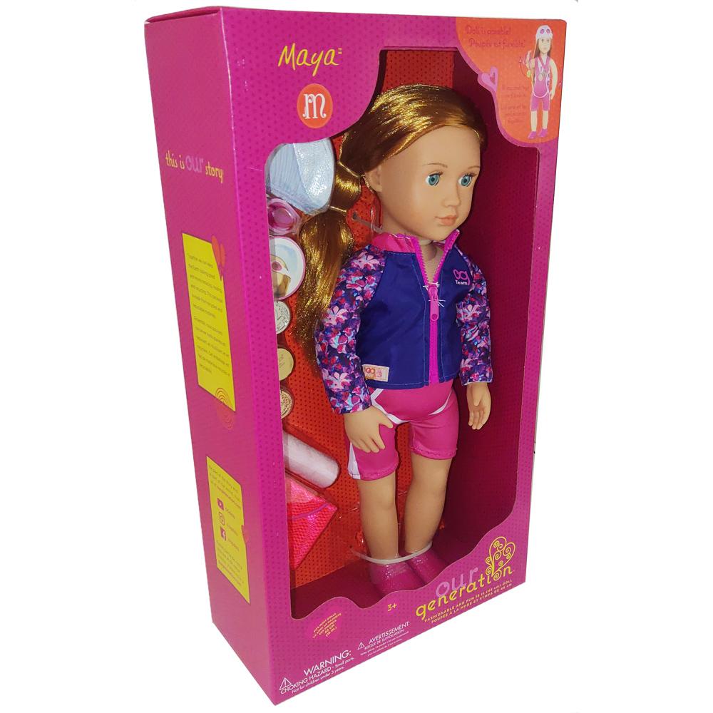 Our Generation 46cm Posable Doll MAYA
