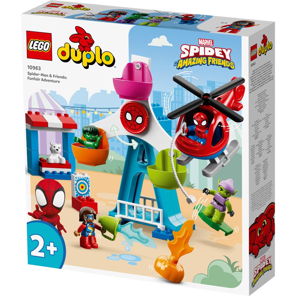 LEGO Duplo Spider Man and Friends Funfair Adventure Building Set