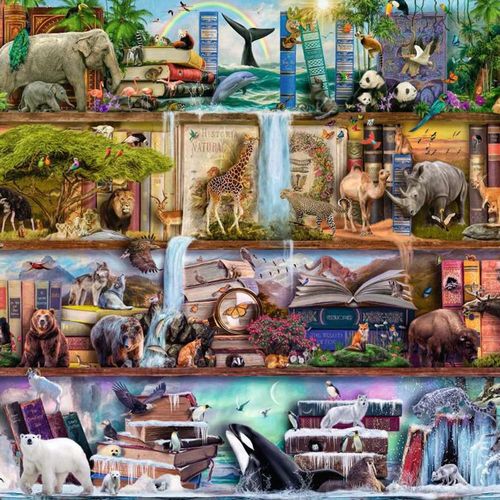 Ravensburger Wild Animal Kingdom 2000 Piece Jigsaw Puzzle