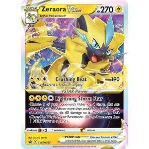 Pokémon Trading Card Game ZERAORA VMAX and VSTAR Battle Box with 4 ...