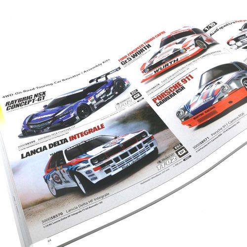 Tamiya R/C Product Catalogue 2023 with 200 Pages in Colour English ...