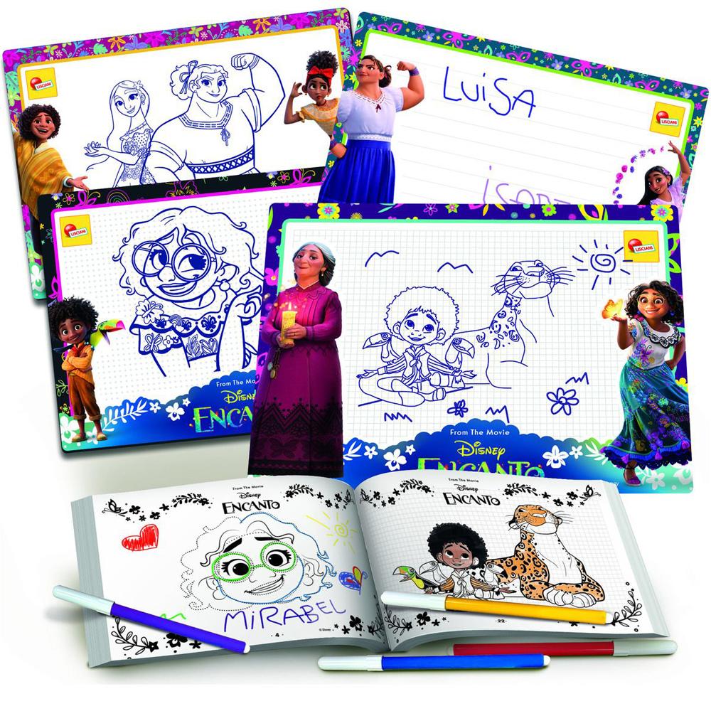 Disney Encanto Drawing School Set with Wipe Clean Boards and Pens Ages 3+