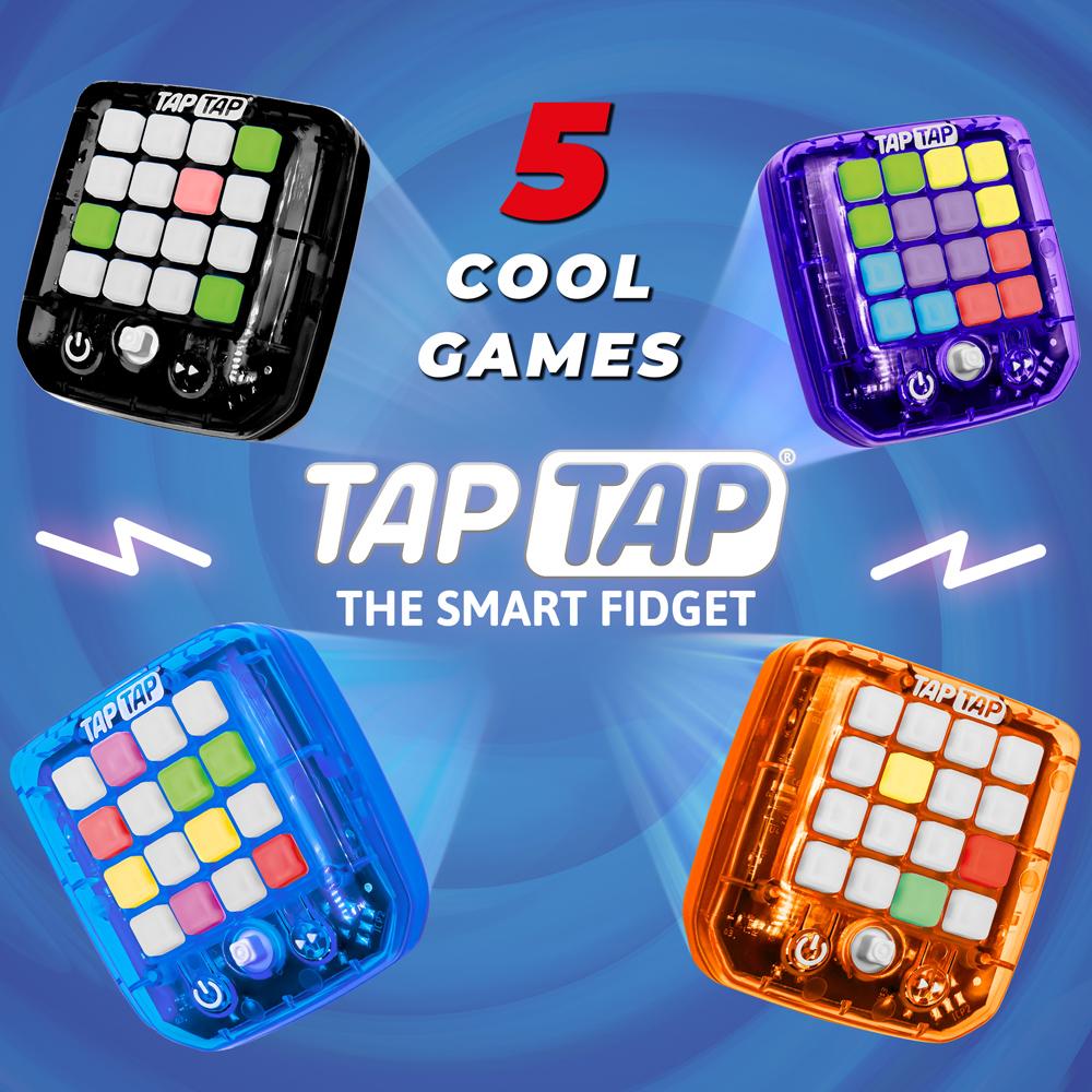 Flycatcher TapTap Smart Fidget Electronic Game in BLACK for Ages 5+