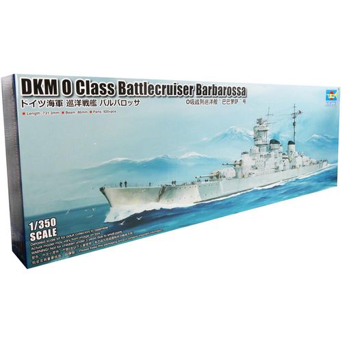 Trumpeter DKM O Class Battlecruiser Barbarossa Military Model Kit Scale ...