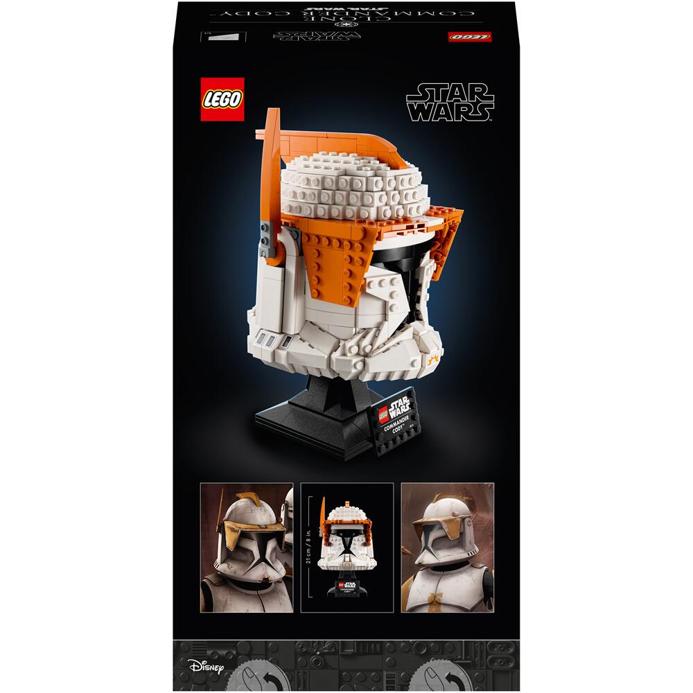 LEGO Star Wars Commander Cody Helmet Clone Trooper Building Set 75350