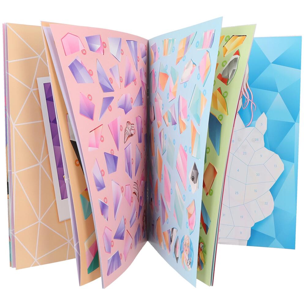 Depesche TOPModel Fantasy Sticker Book by Numbers