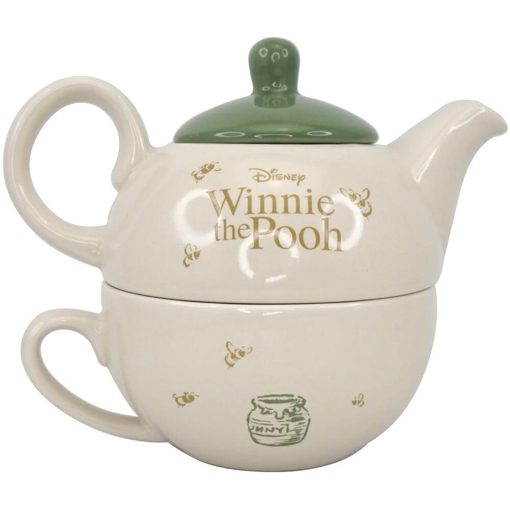 Disney Winnie The Pooh Tea For One Set Ceramic Dishwasher Safe