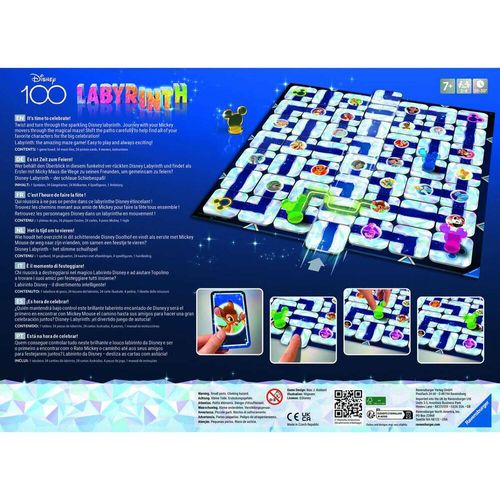 Ravensburger Disney Labyrinth 100th Anniversary The Moving Maze Game