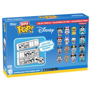 Funko Bitty POP! Disney MICKEY MOUSE 4 Pack Miniature Vinyl Figures
