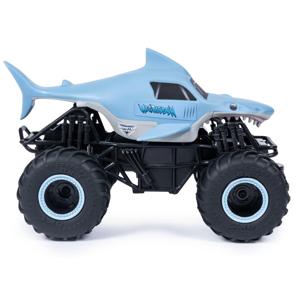 Monster Jam Full Function Remote Control Megalodon Monster Truck Scale 1/24