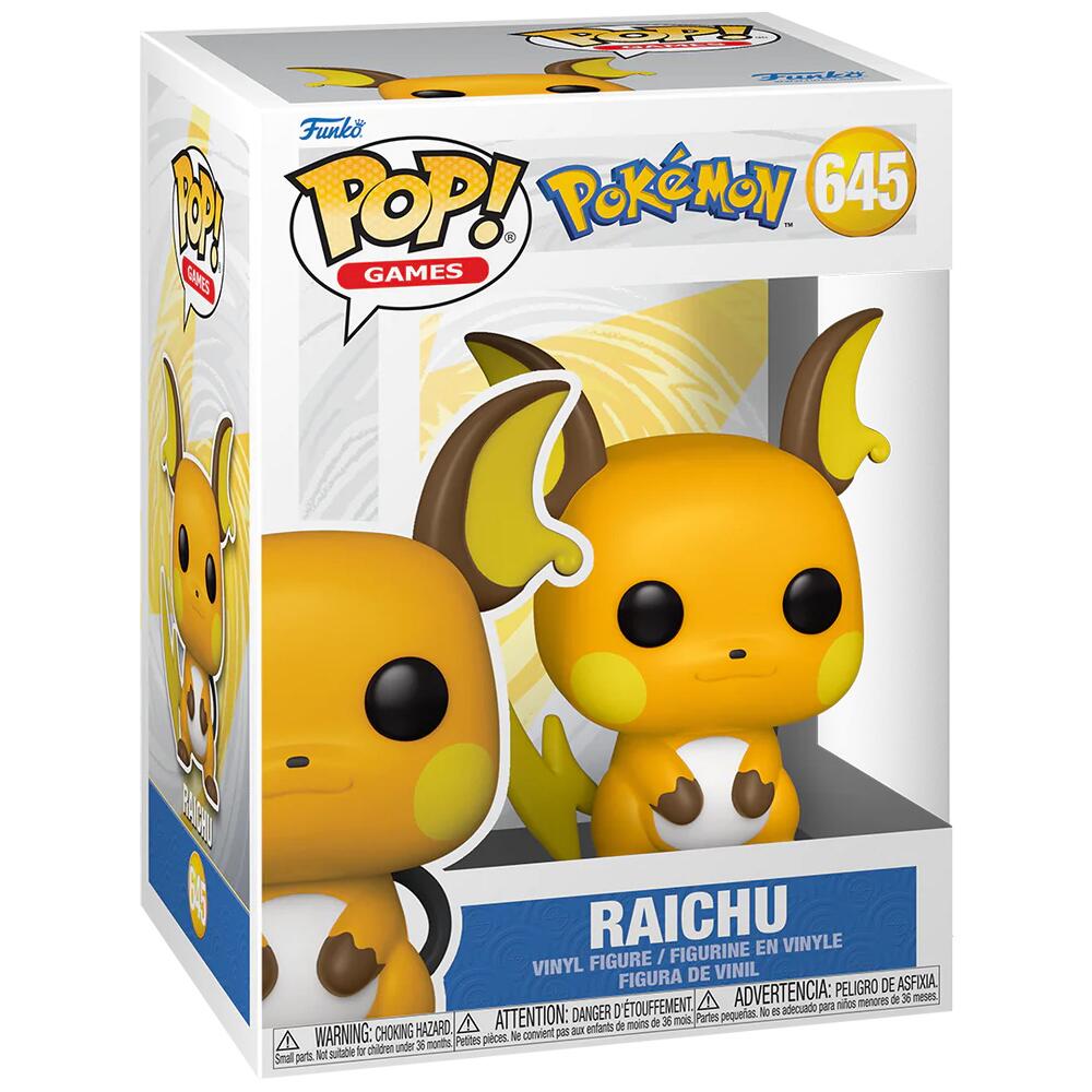 Funko Pokémon RAICHU POP! Games Collectable Vinyl Figure 645