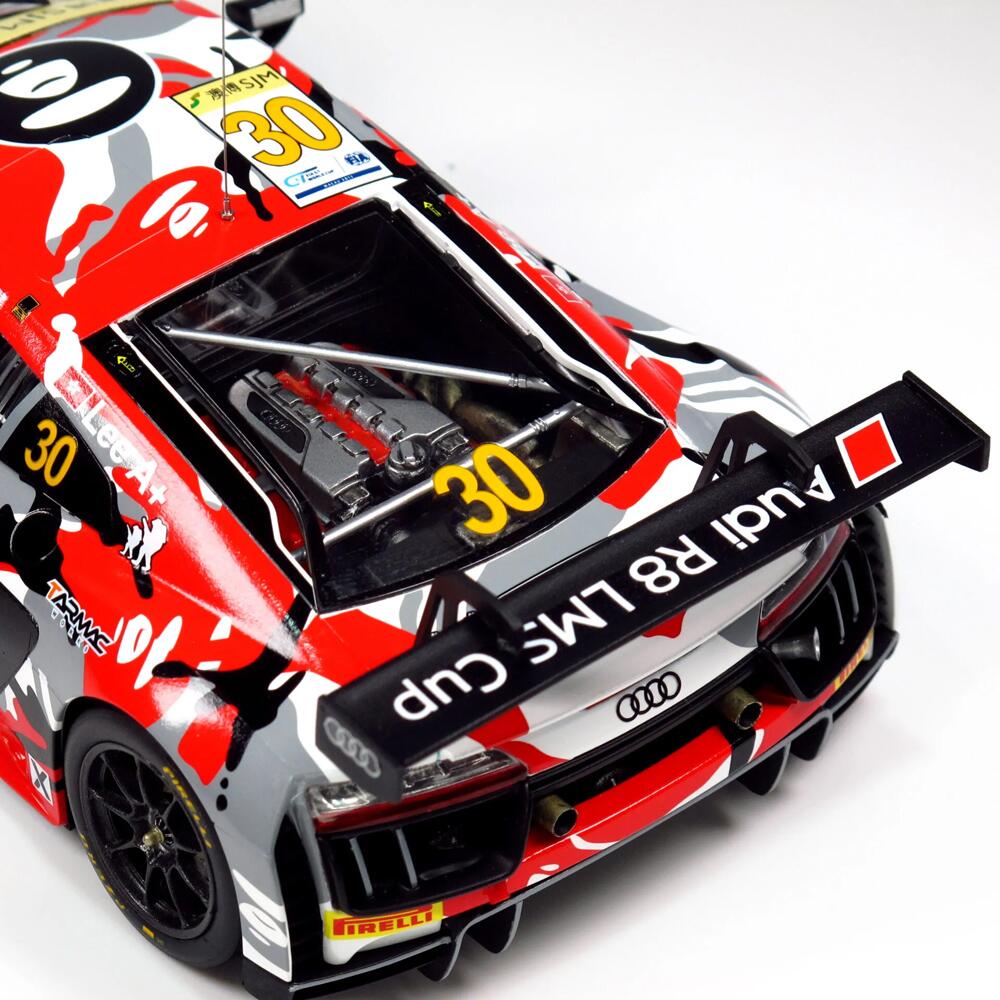 Nunu Audi Hong Kong R8 2015 Macau GT Model Kit Scale 1:24