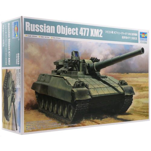 Trumpeter Russian Object 477 XM2 Military Model Kit Scale 1:35