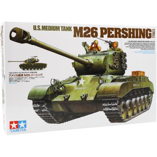 Tamiya U.S. M26 Perishing T26E3 Tank Model Kit Scale 1/35