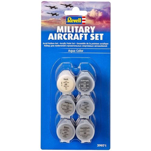 Revell Military AIRCRAFT Acrylic Paint Set 6 Pack