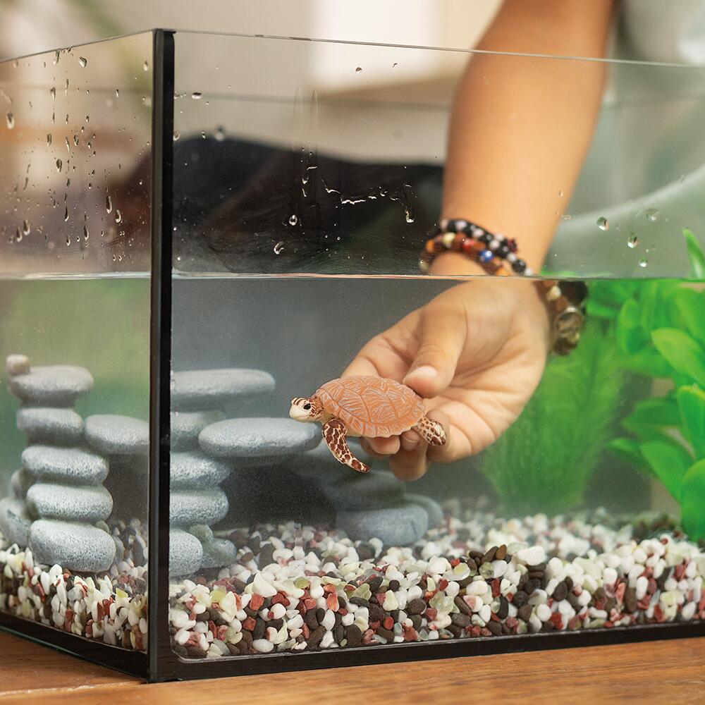 Schleich Wild Life Hawskbill Sea Turtle Collectable Figure