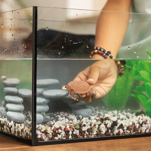 Schleich Wild Life Hawskbill Sea Turtle Collectable Figure