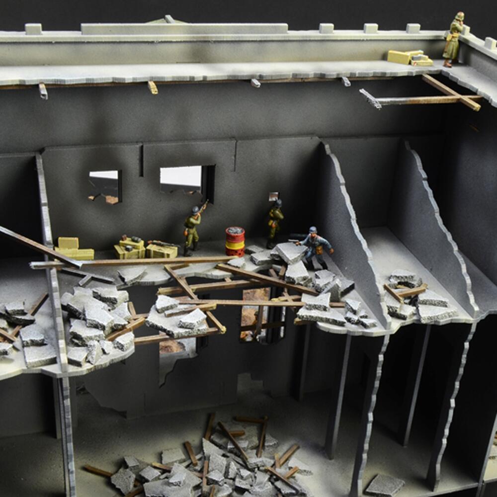 Italeri Battle for the Reichstag Diorama Battle Set Model Kit