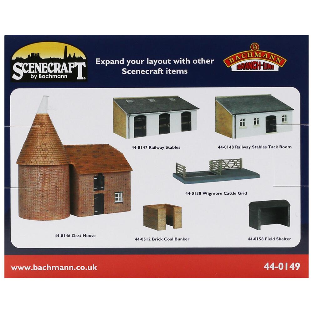 Scenecraft Railway Stables Keeper's House Model Railway Building OO Gauge