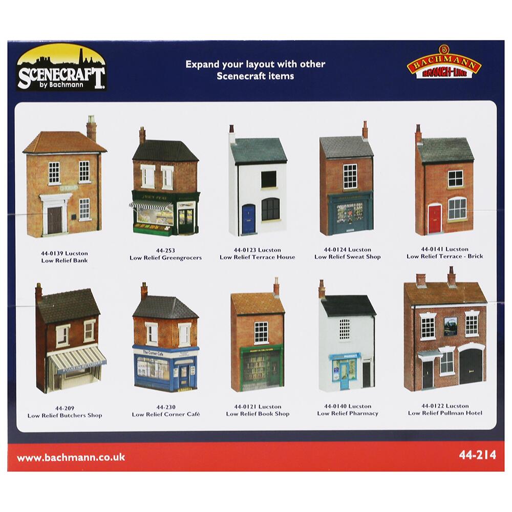 Scenecraft Low Relief Railway Hotel Model Railway Building OO Gauge