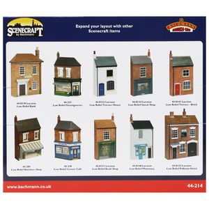 Scenecraft Low Relief Railway Hotel Model Railway Building OO Gauge