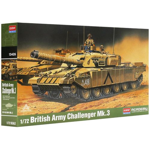Academy British Army Challenger 1 Mk.3 Tank Model Kit Scale 1:72
