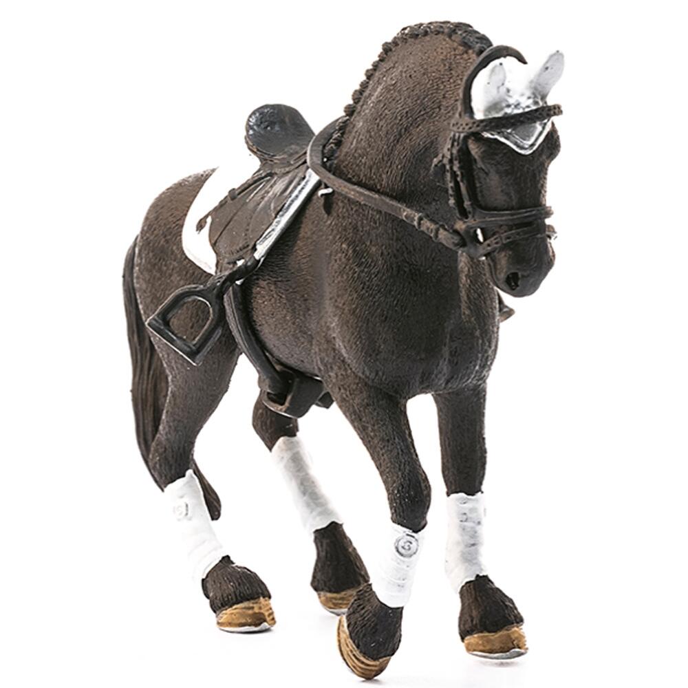Schleich Horse Club Frisian Stallion Riding Tournament Figure for Ages 5-12