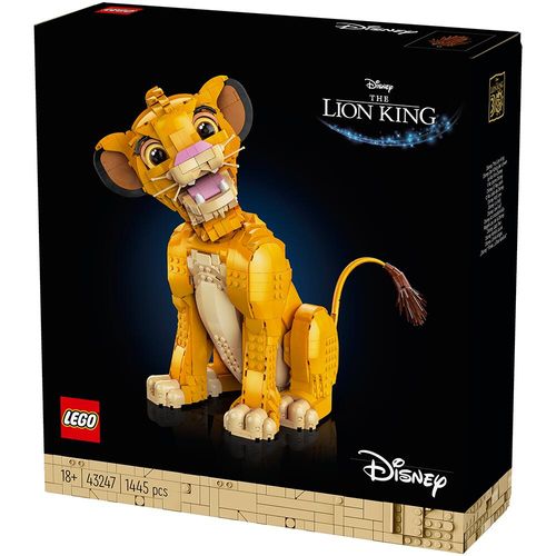 LEGO Disney The Lion King Simba Figure Building Set 43247