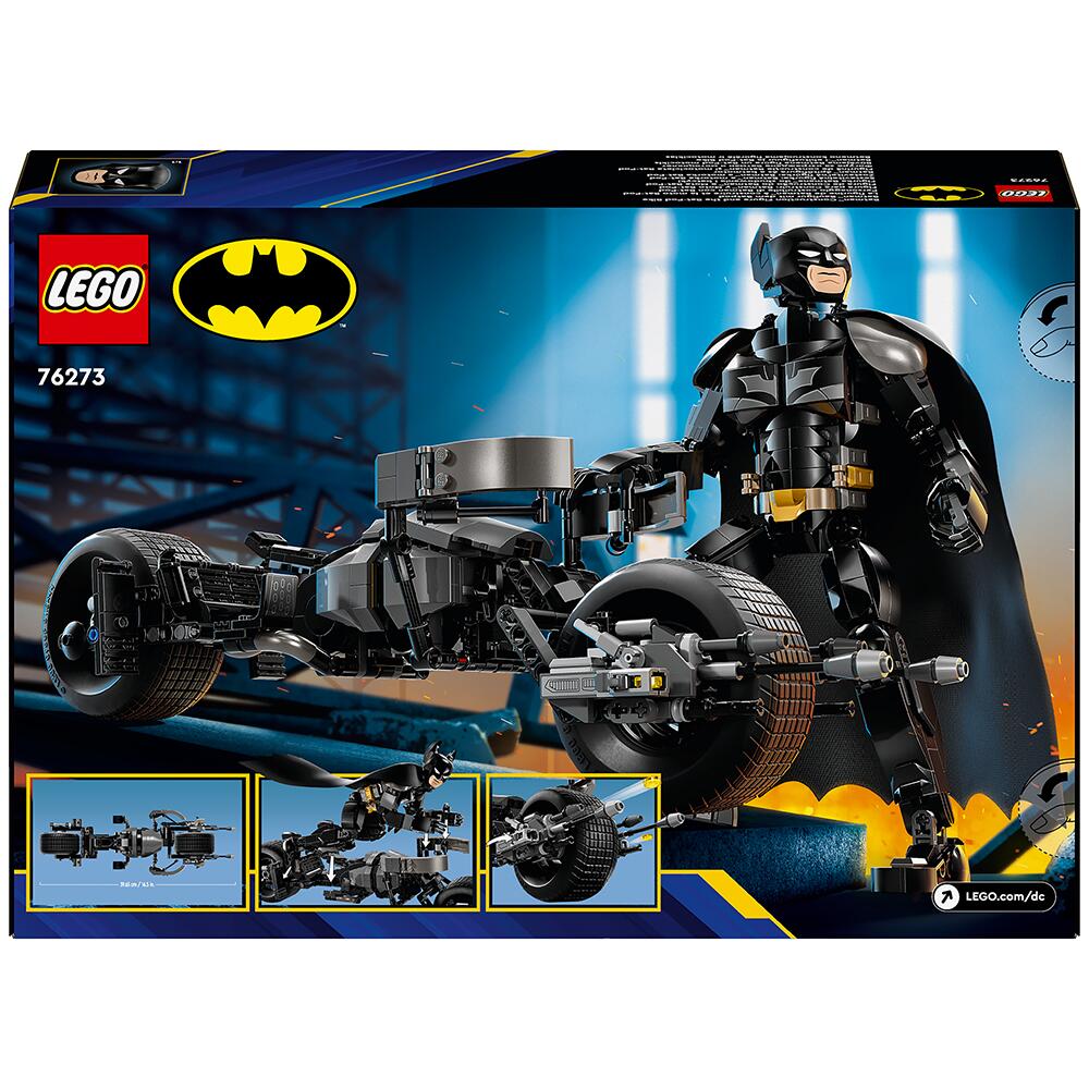 LEGO DC Comics Batman Construction Figure and the Bat-Pod Bike Building Set