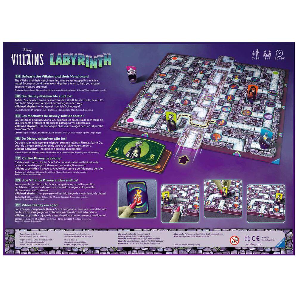 Ravensburger Disney Villains Labyrinth Board Game